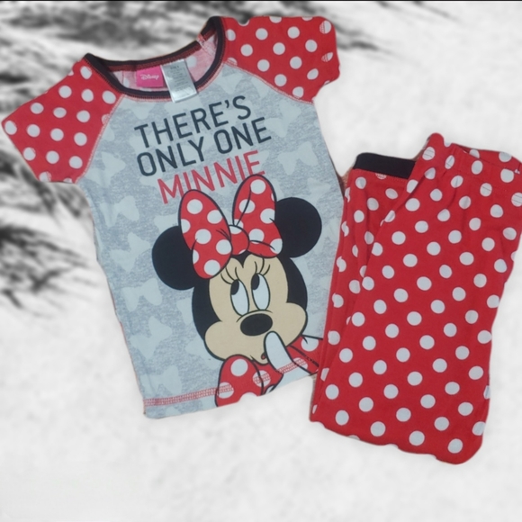 Disney | Pajamas | Disney Minnie Mouse 2 Piece Sleep Wear | Poshmark